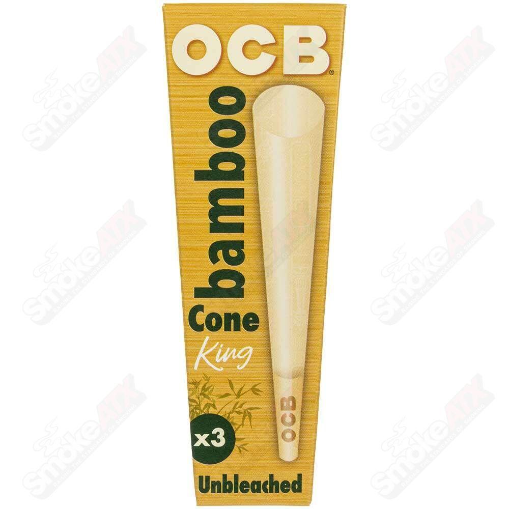 OCB – 3pk bamboo unbleached cones – Willie's Wellness